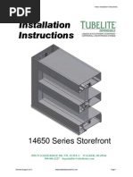 Storefront Installation Guidelines | PDF | Door | Drawing