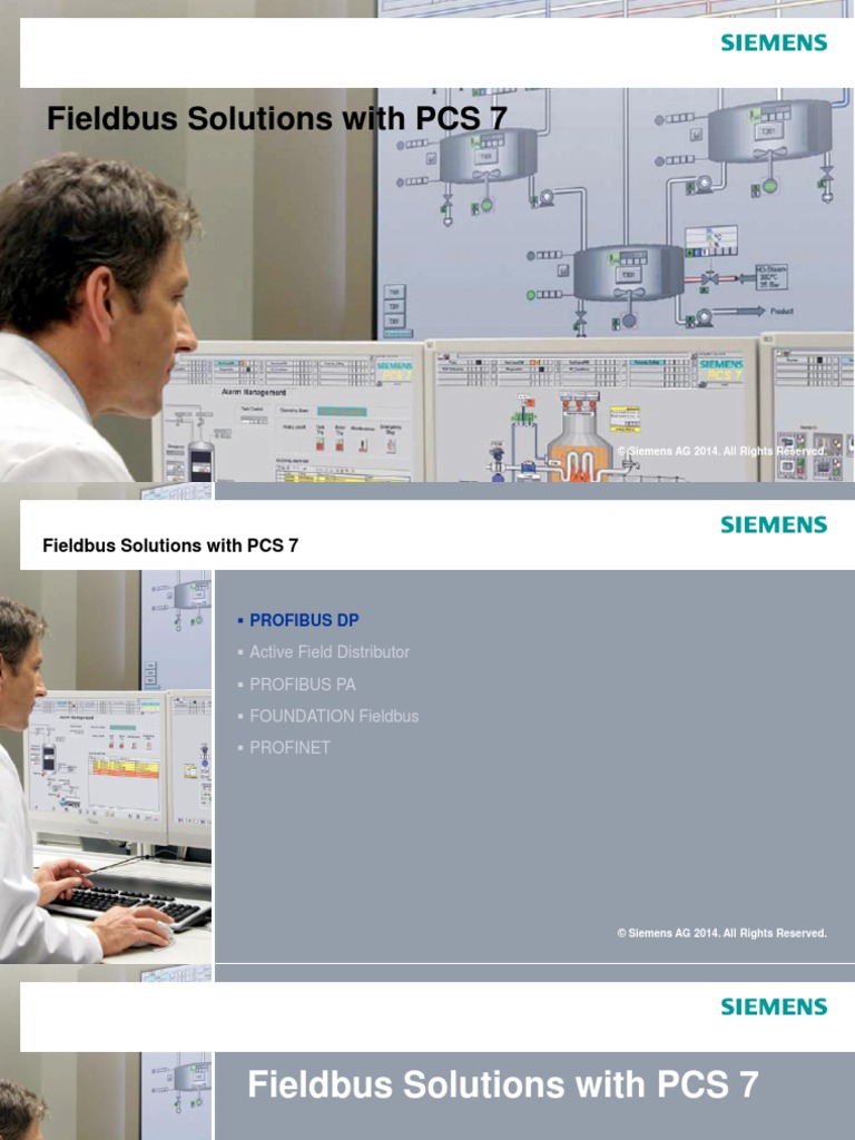 Fieldbus Solutions With PCS 7 and PROFINET | PDF | Network Topology ...