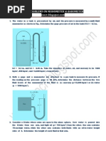 Manometer Problems Worksheet - Answers | PDF | Pressure Measurement ...
