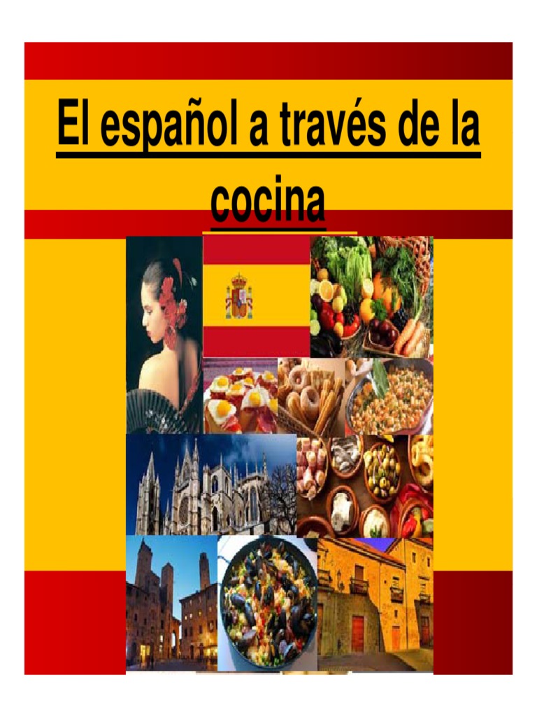 El Español A Través de La Cocina | PDF | Gastronomía | Alimentos