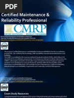 CMRP Exam Questions | PDF | Inventory | Reliability Engineering