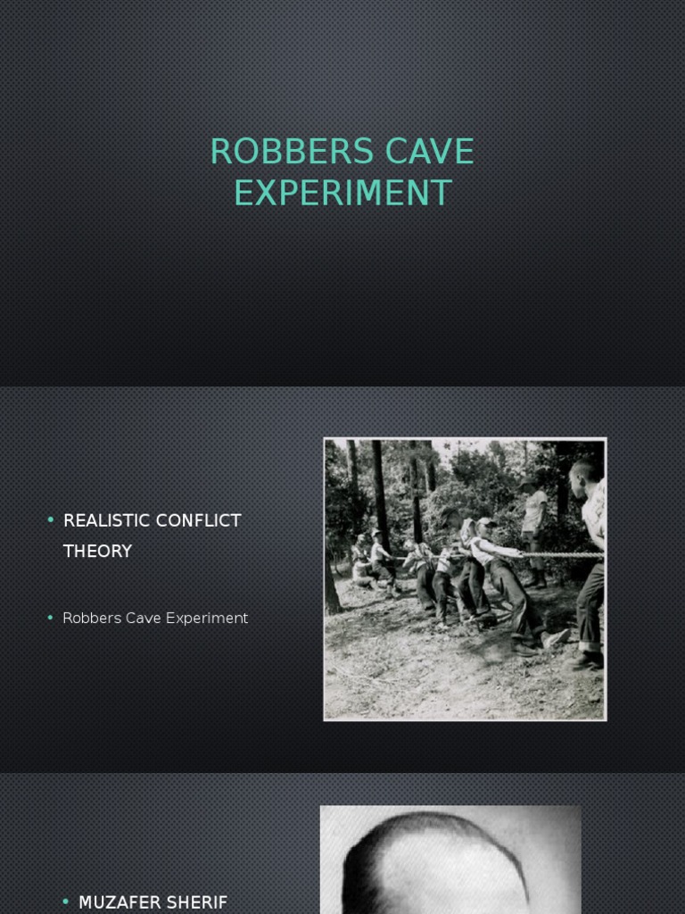Sherif's Robbers Cave Experiment | PDF
