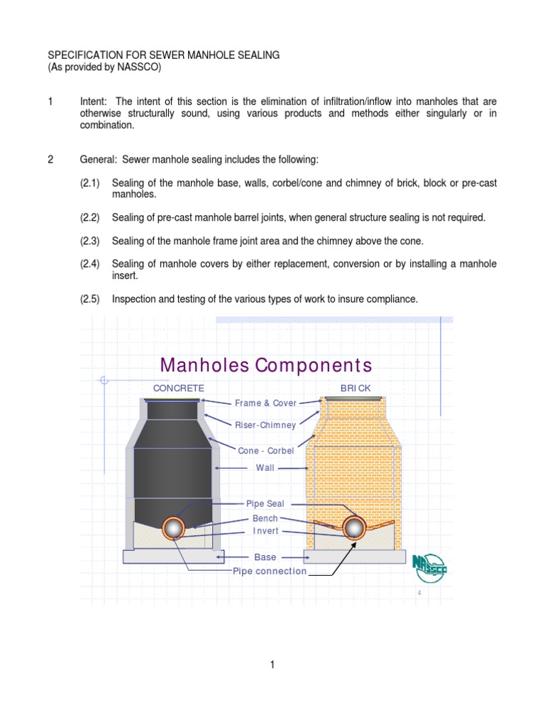 Manhole Nassco | PDF