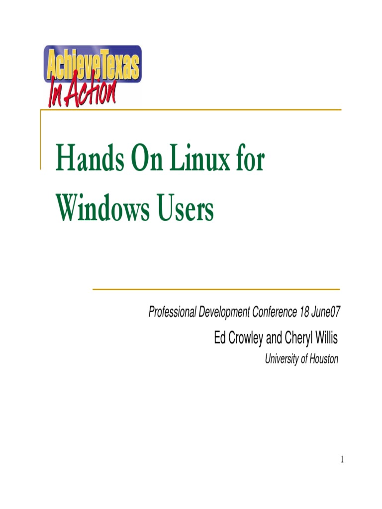 Linux Edu | PDF | Linux | Linux Distribution