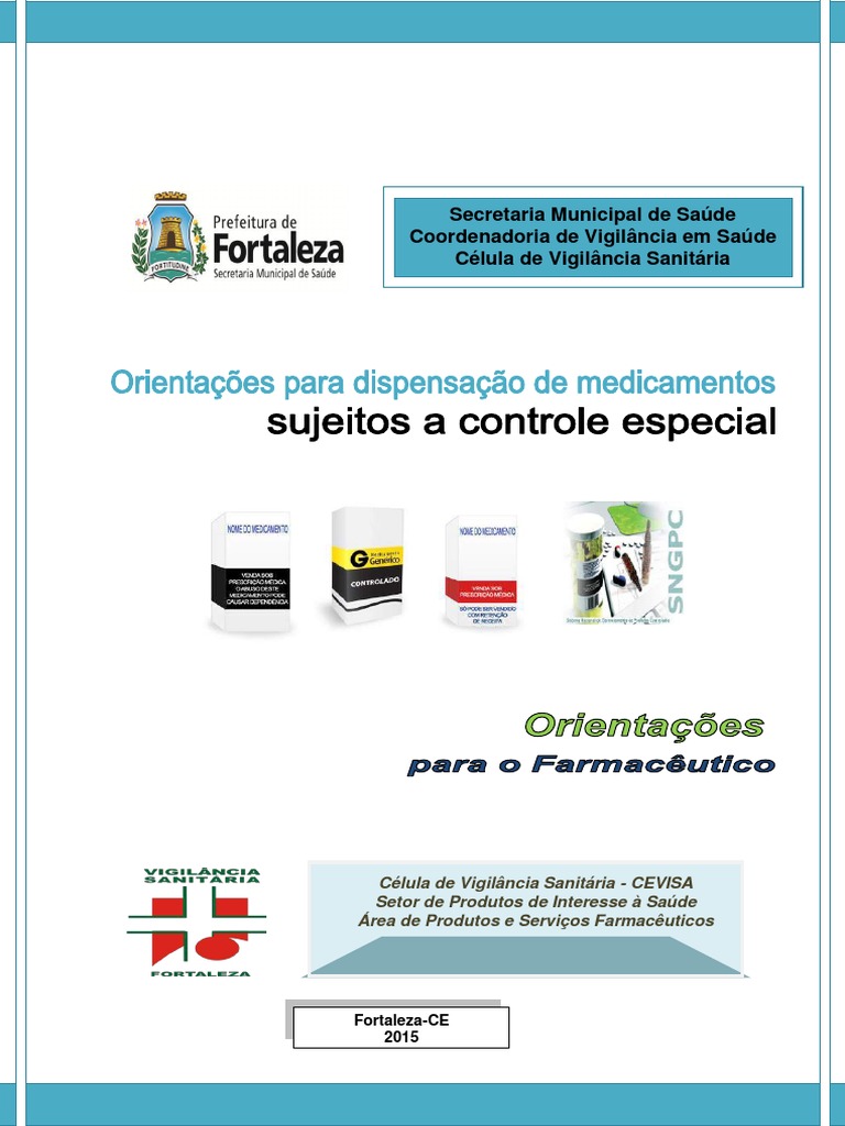 Orientacoes para Dispensacao de Mededicamentos Controlados 2015 ...