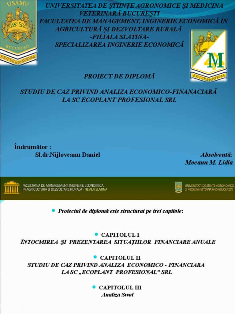 Prezentare Power Point Licenta | PDF