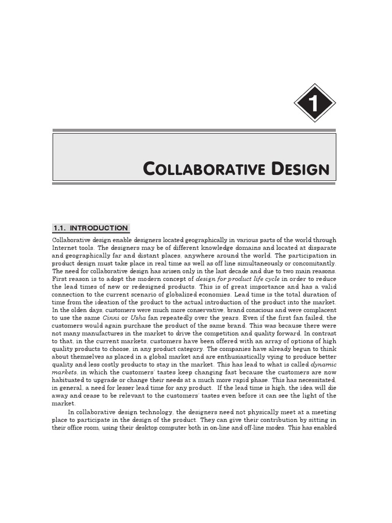 Collaborative Design Enables Geographically Distributed Teams | PDF | Screw | Product Lifecycle
