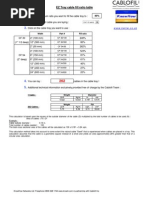 Cable Tray Fill and Load Calculation | PDF | Cable | Wire