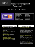 FedEx's Innovative HR Practices Overview | PDF | Fed Ex | Employment