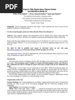 Information For Authors - APS | PDF | Abstract (Summary) | Citation