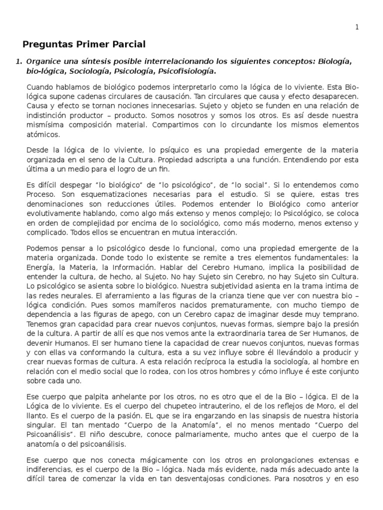 EBS II Primera Parte | PDF | Organismos | Realimentación