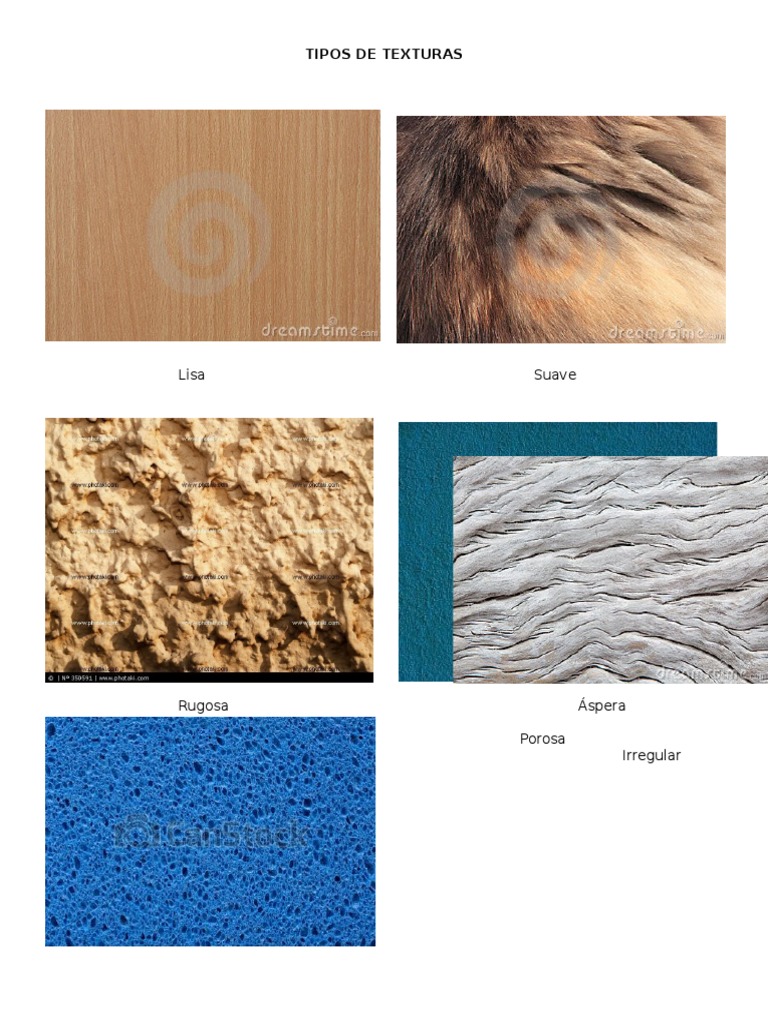 Tipos de Texturas | PDF