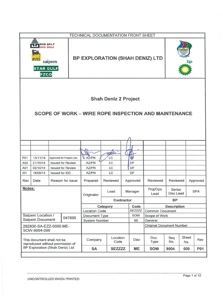 Wire Rope Inspection & Maintenance | PDF | Rope | Crane (Machine)