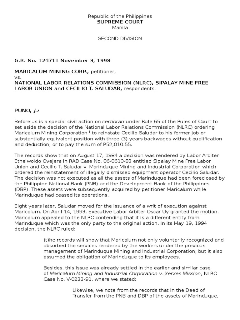Supreme Court Ruling on Labor Case | PDF | Arbitration | Estoppel