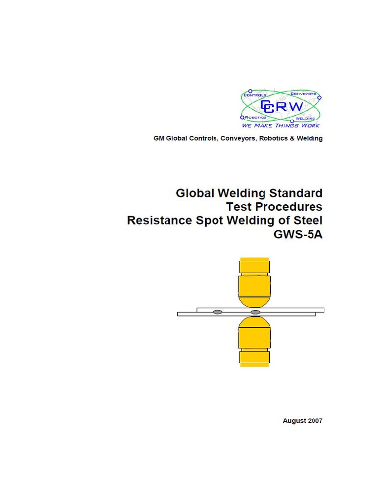 GWS-5A-2007 (Global Welding Standard) | PDF