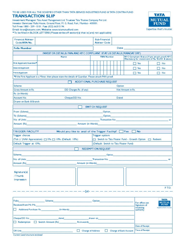 Transaction Slip | Cheque | Banks