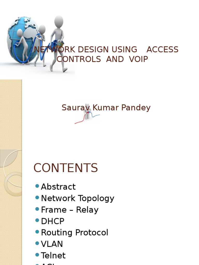 Network Design Using Access Controls and Voip | PDF | Computer Network ...