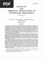 Dunham 1962 AAPG Classification of Carbonate Rocks | PDF | Limestone ...
