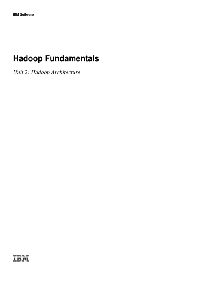 Hadoop Architecture Exercise Pdf Apache Hadoop Command Line Interface
