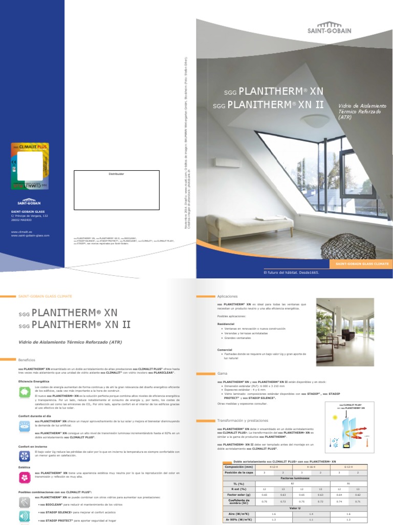 Climalit Planitherm Xn | Ventana | Conservación de energía