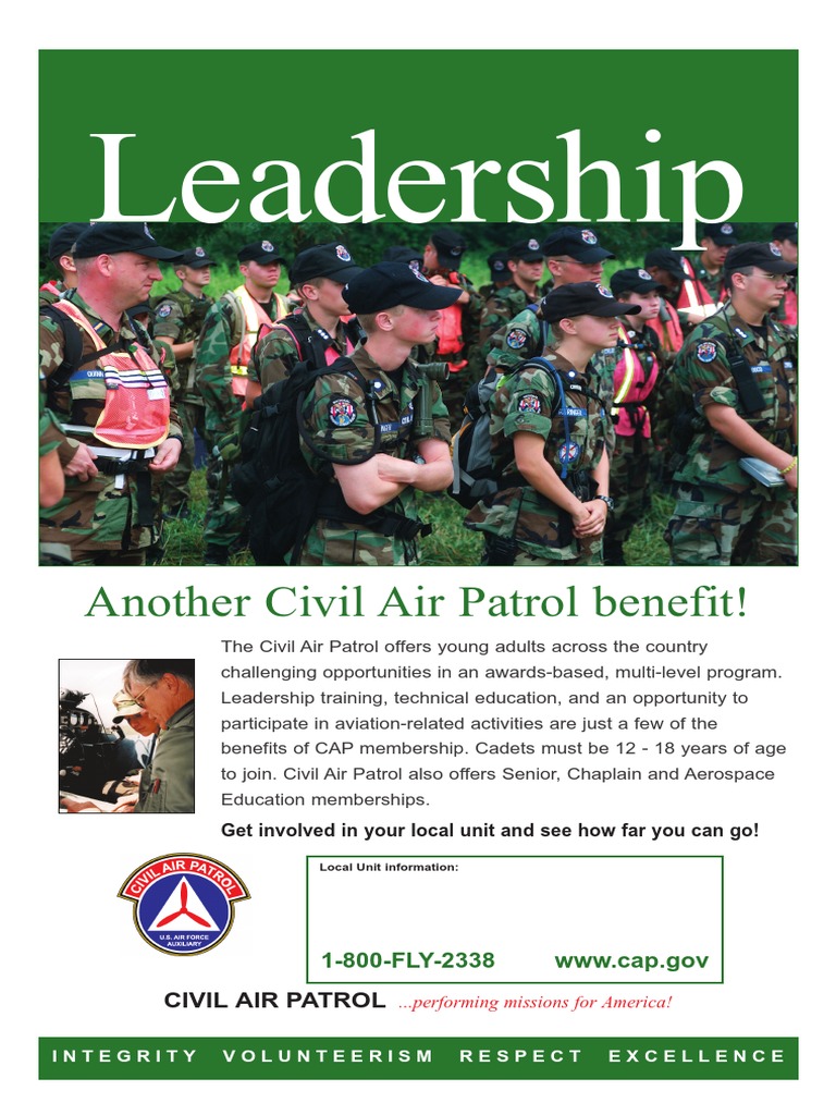 CAP Leadership Poster (2005) | PDF