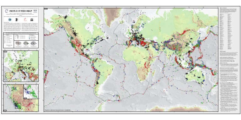 World Stress Map Release 2008 | PDF | Fault (Geology) | Plate Tectonics