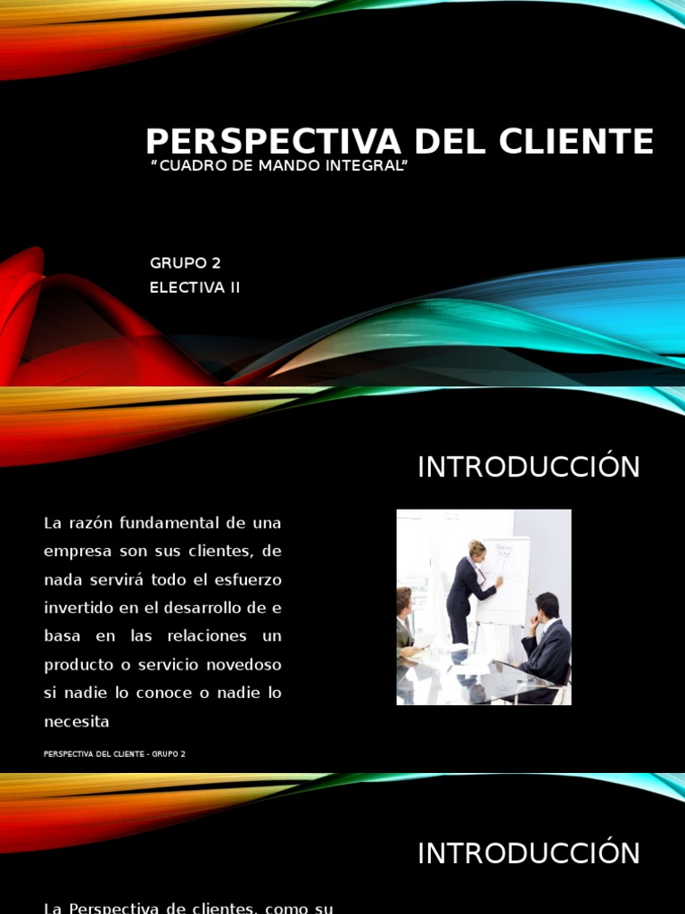 Perspectiva Del Cliente | PDF | Cliente | Mercado (economía)