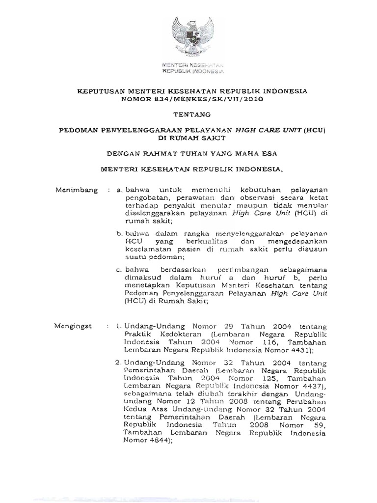 Pedoman HCU PDF | PDF