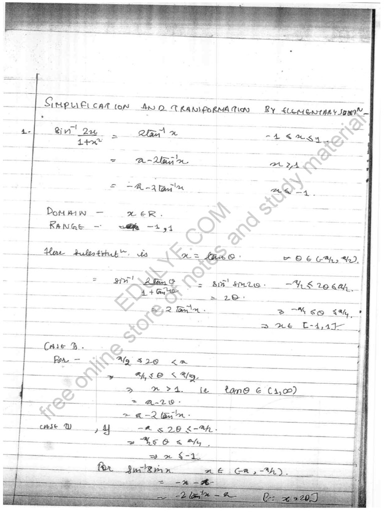 Transcendental Graphs | PDF | Trigonometric Functions | Euclidean Plane ...