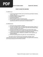 02 Smartness and Good Order | PDF | Scouting | Violence