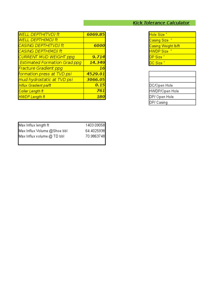 Casing Weight and Diameter Analysis | PDF | Business | Home & Garden