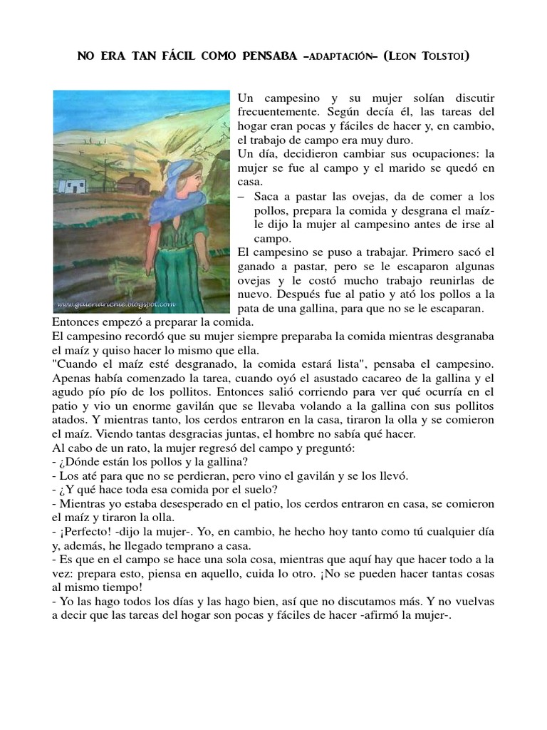 No Era Tan Facil Como Pensaba | PDF