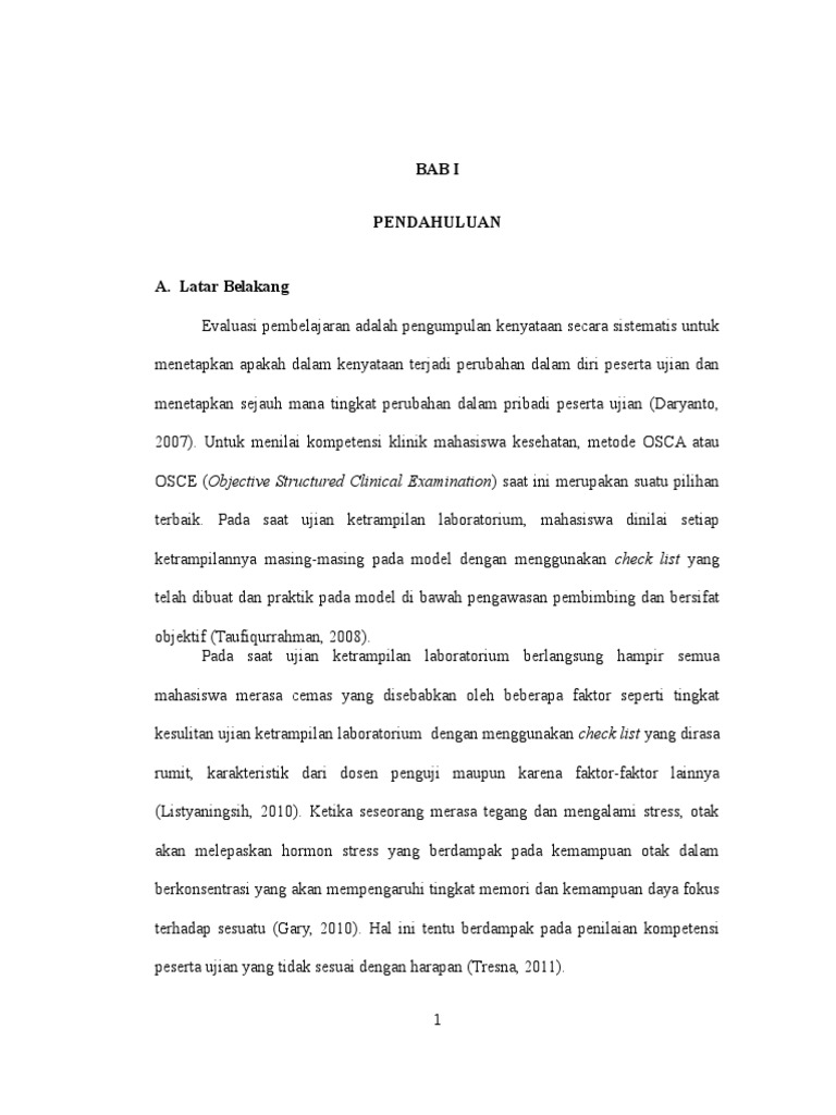 Proposal Penelitian Cemas | PDF