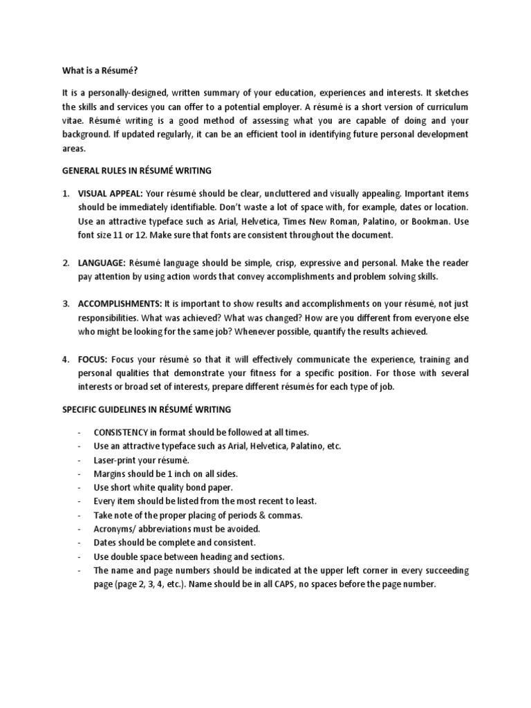 DLSU Resume Format-3 | Academia | Business