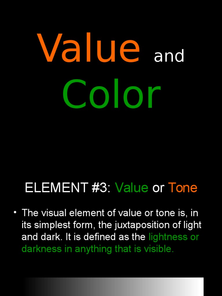 Understanding Value and Color in Art | PDF | Color | Optics
