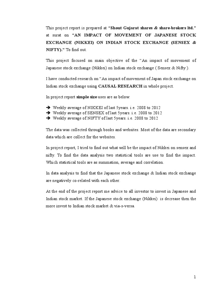 Finance Project | PDF | Stock Market Index | Stocks