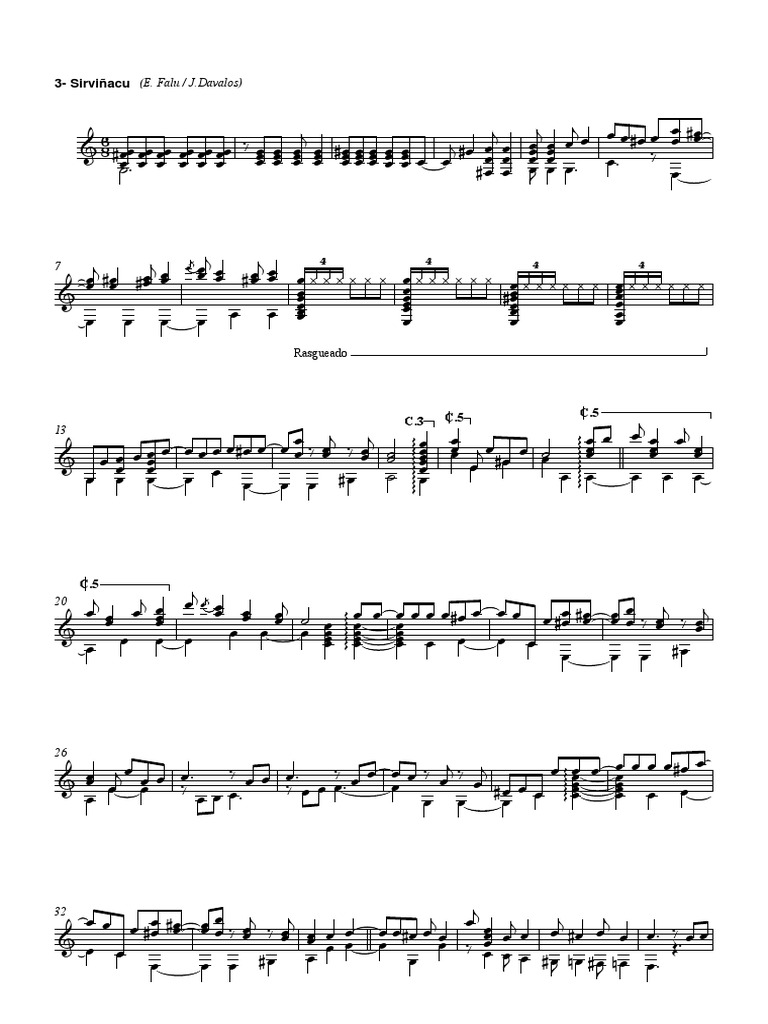 Bailecito 3 - SIRVIÑACU | PDF