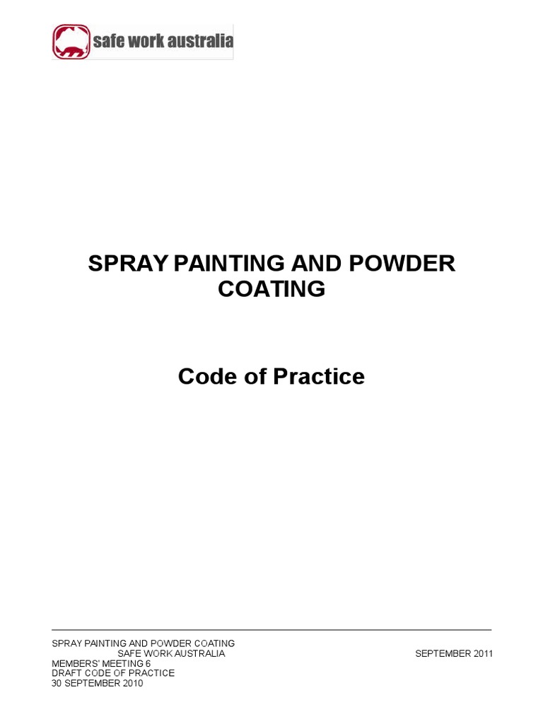 A Guide to Managing Health and Safety Risks Associated with Spray ...