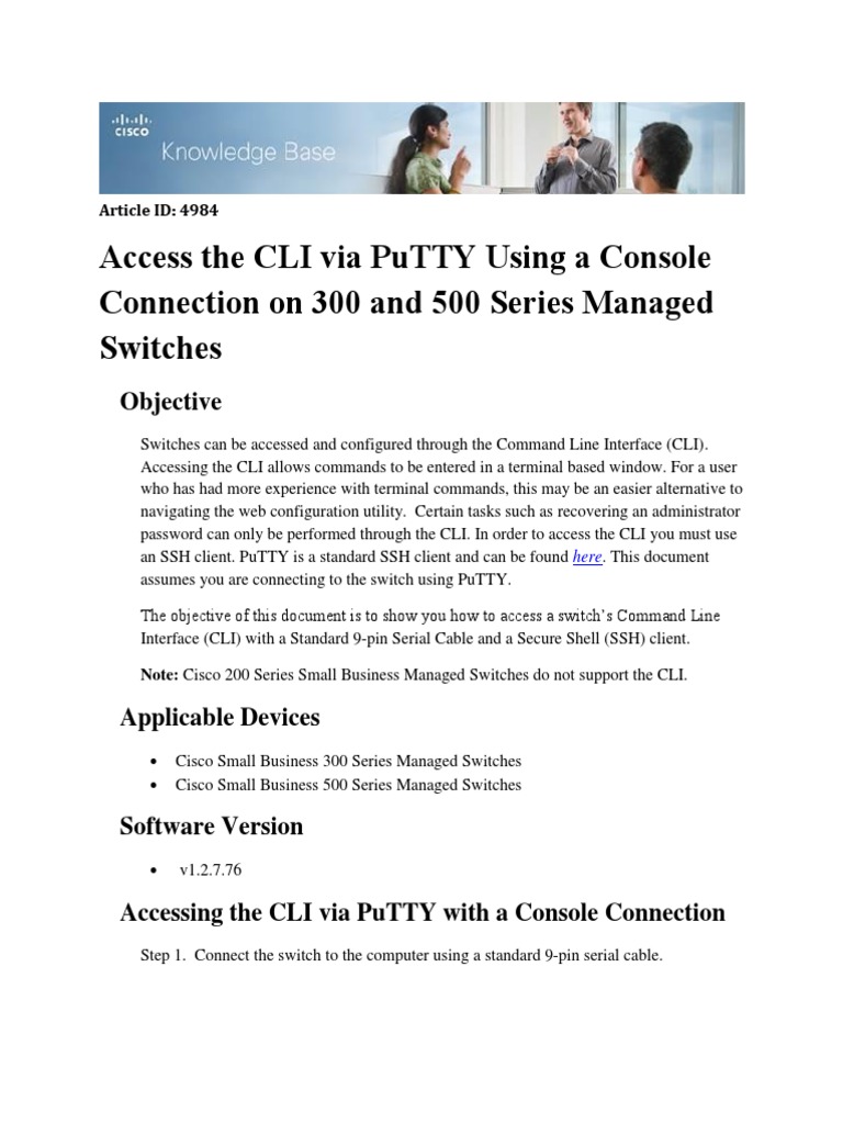 Putty Console | PDF | Command Line Interface | Secure Shell