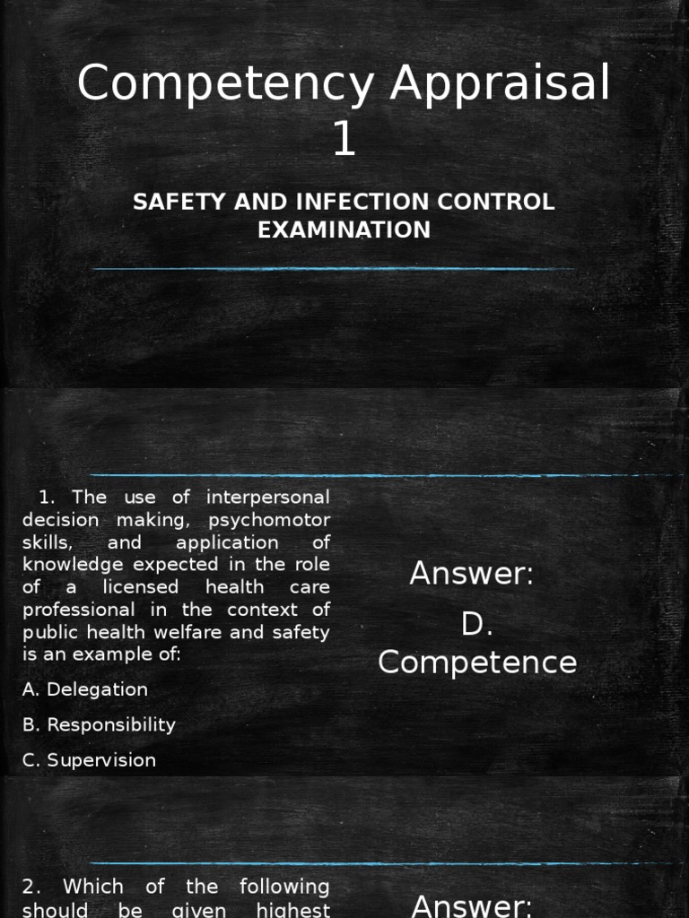 Healthcare Safety Exam Guide | PDF | Surgery | Infection