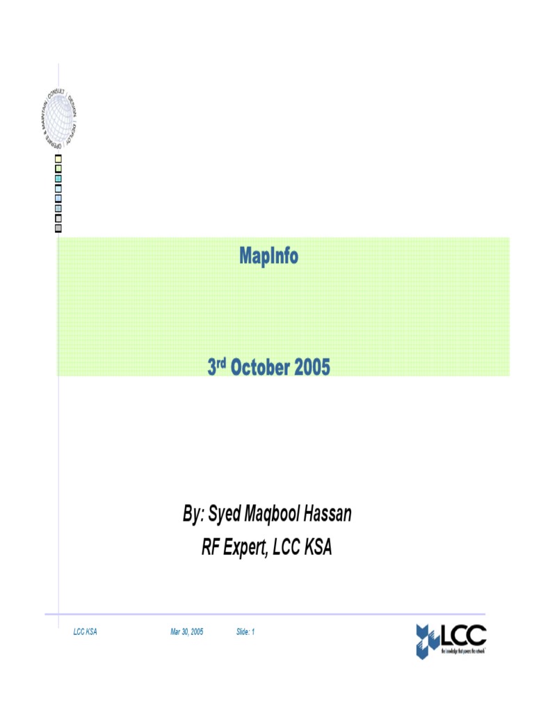 Mapinfo | PDF | Geographic Information System | Graphic Design