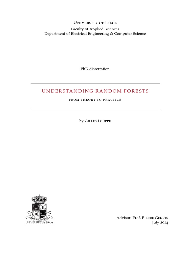 Random Forest | PDF | Machine Learning | Statistical Classification