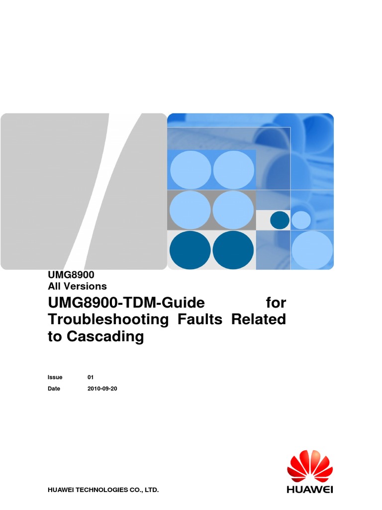 UMG8900-TDM-Guide For Troubleshooting Faults Related To Cascading | PDF ...