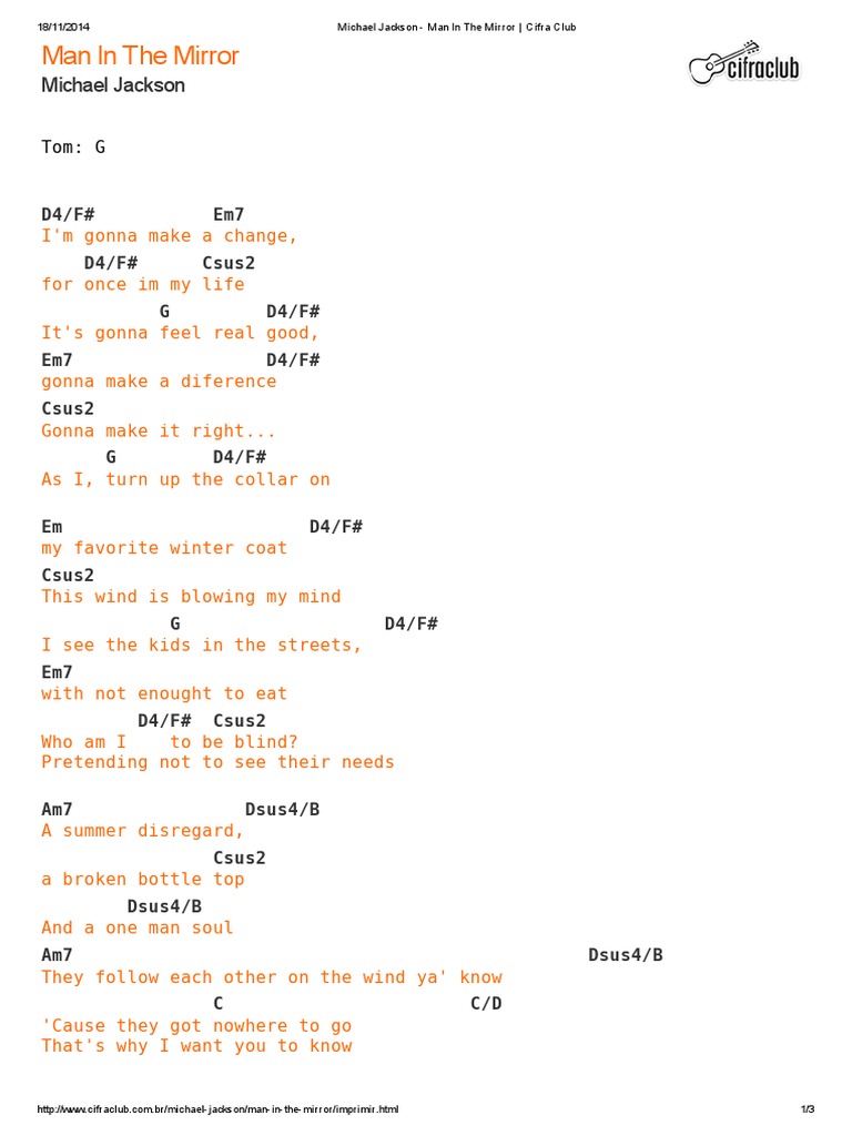 Man in The Mirror | PDF