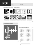 Project 1 Fourth Edition Tests For Unit 1 | PDF