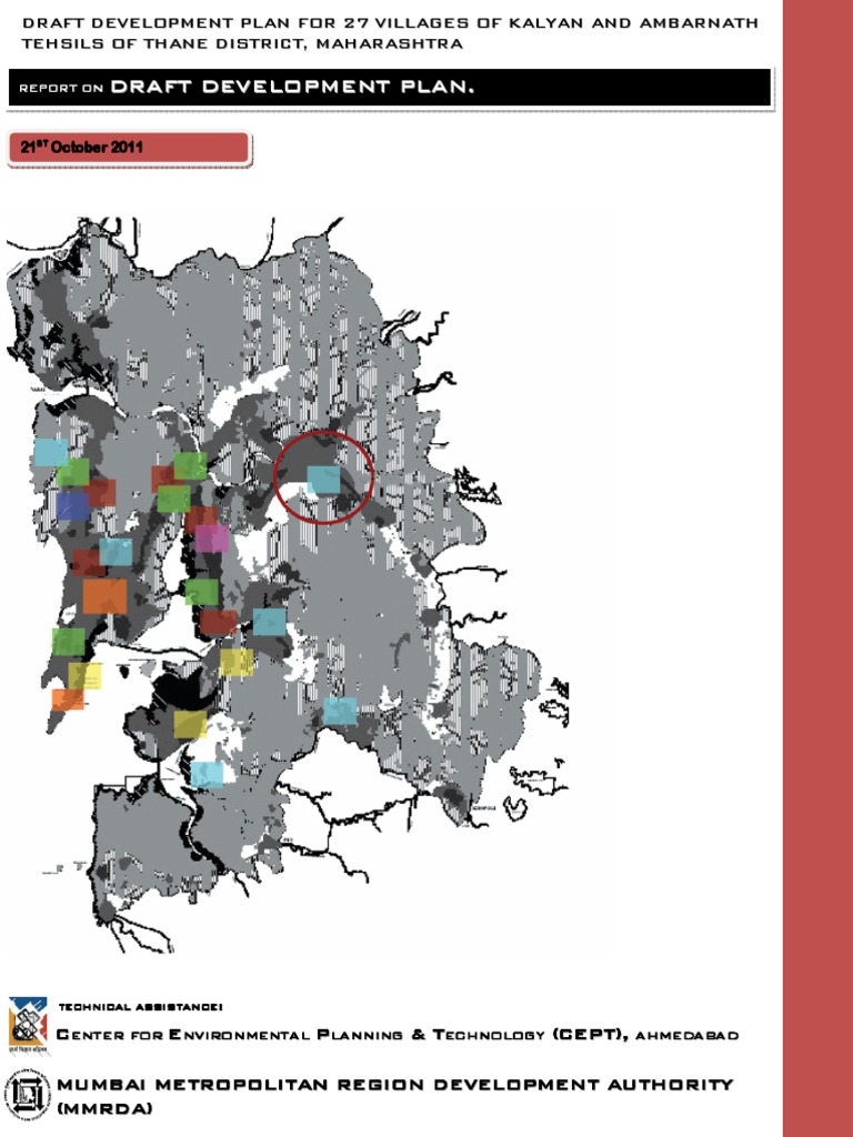 Kalyan-Ambarnath 27 Villages DP Plan | PDF | Mumbai | Science