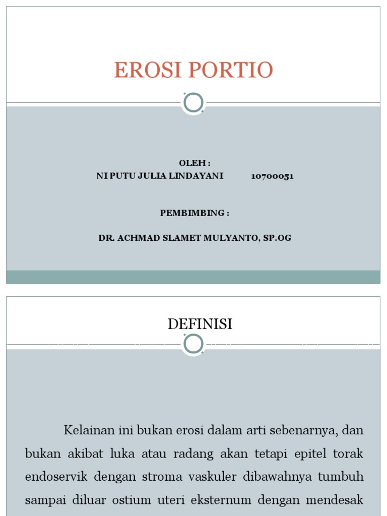 Erosi Portio | PDF