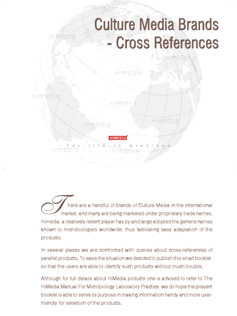 Tabela de Similaridades Entre Os Meios HiMedia, BD, Oxoid, Merck e ...