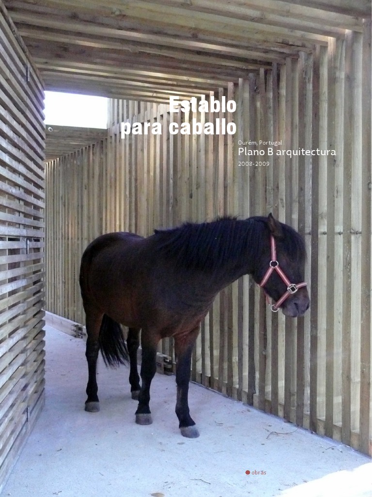 Diseño de Establo para Caballos | PDF | Gestion de tierras | Animales y ...