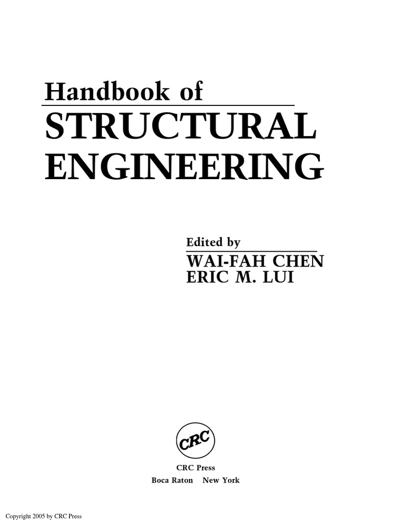 Handbook of Structural Engineering 1569 - FM | PDF